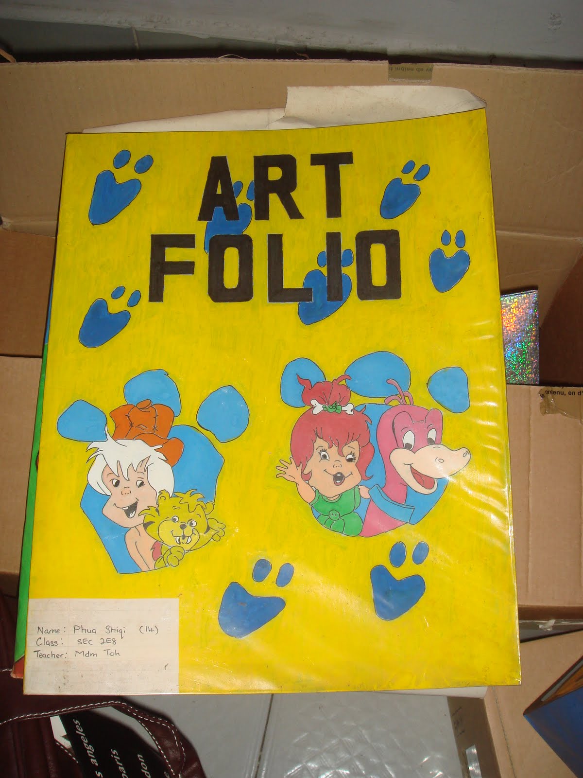 Baby Tea Time: My Art Folio (Sec 2E8)