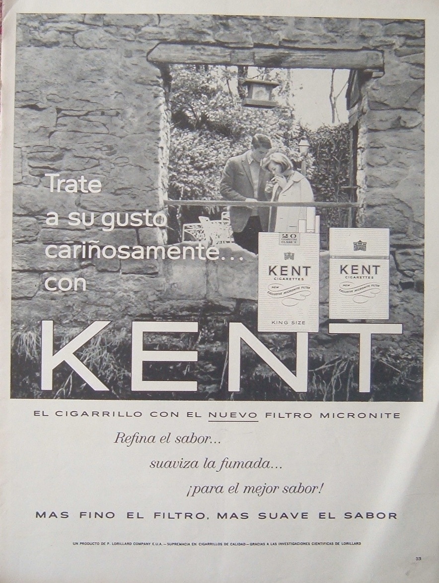 Posters Publicidad Vintage: Cigarros Kent 1,2 y 3 - Newport - Camel ...