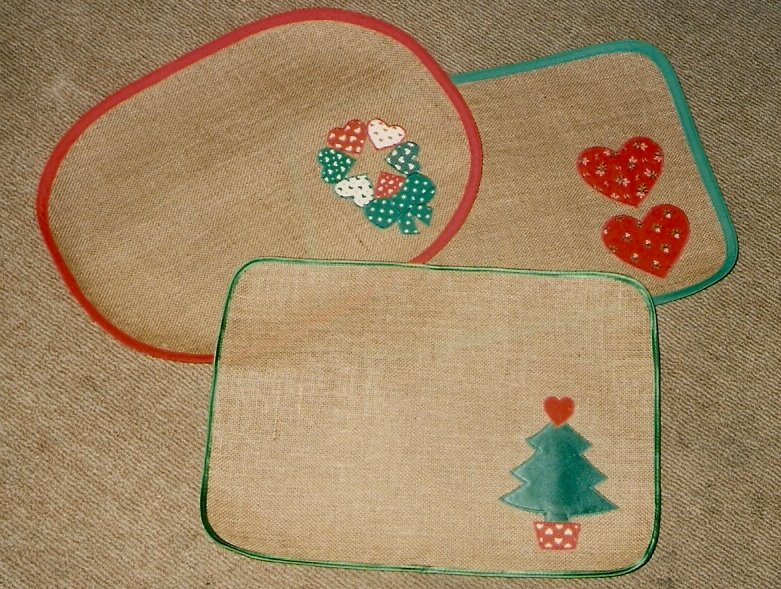 Liladas: Confeccionados en yute