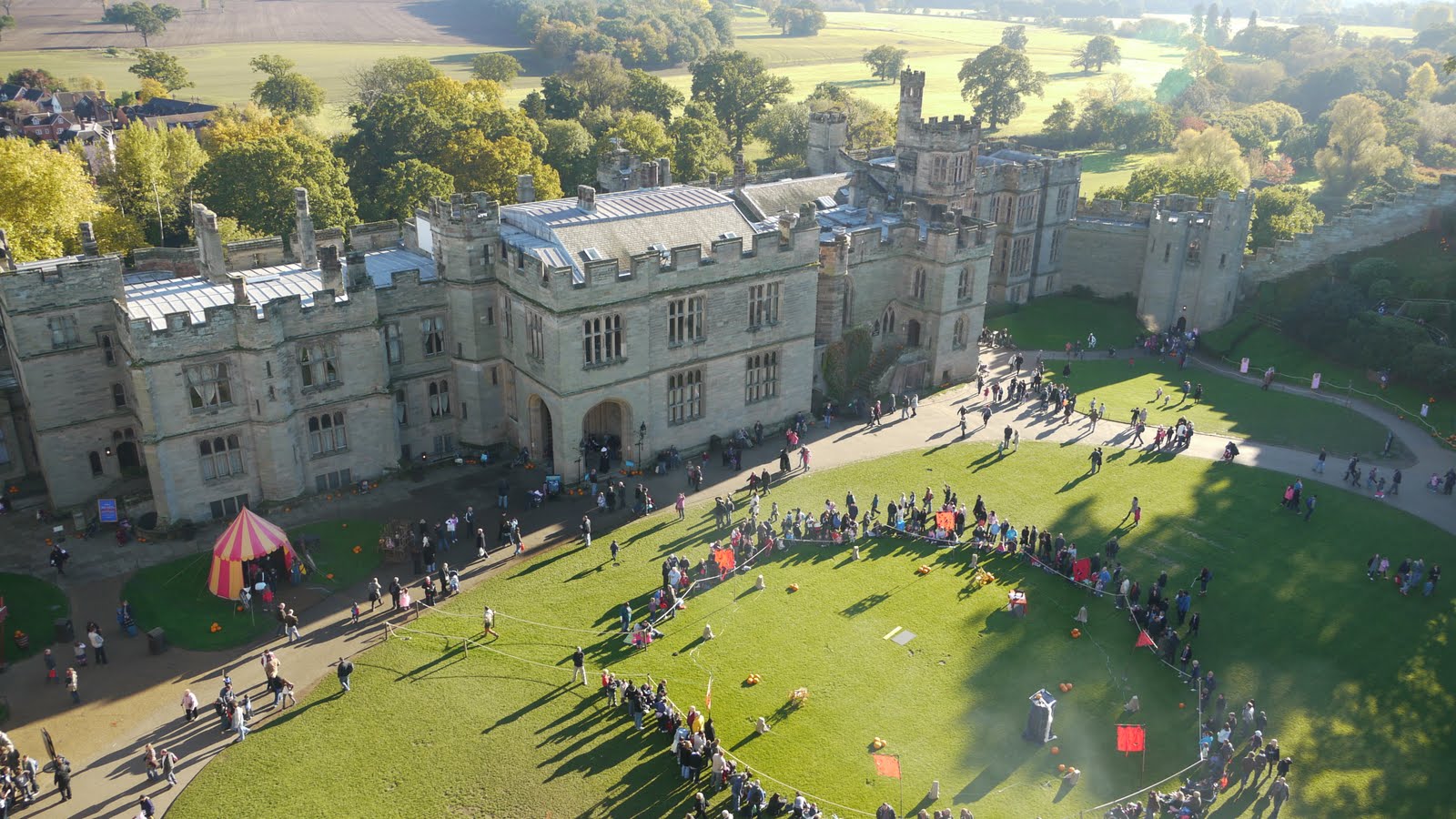Warwick Castle & Knight's Village - Britain All Over Travel Guide