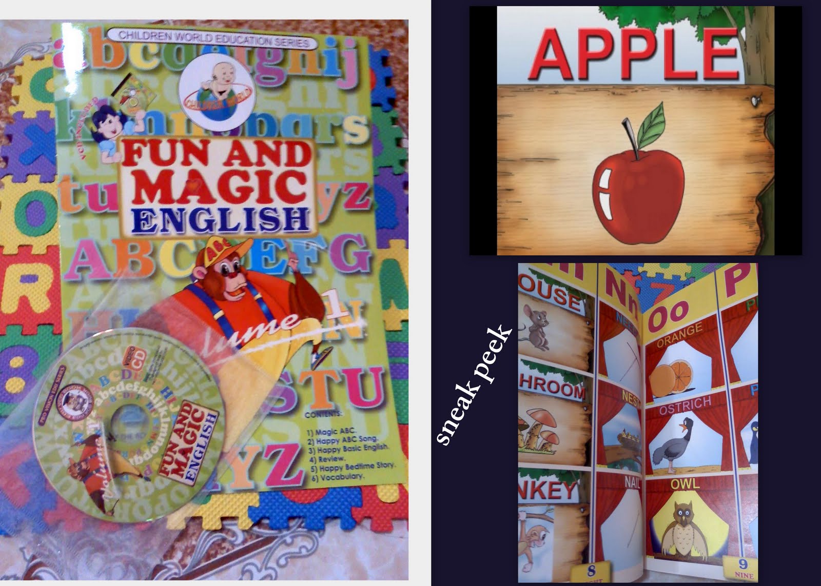 Ulat Bookstore: VCD E-Learning - Fun and Magic English