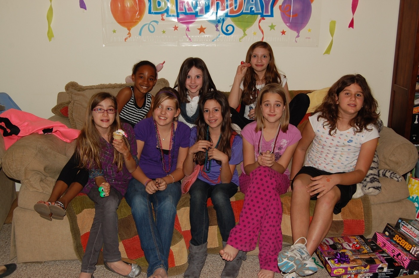 Team Stites!: Megan's 10th Birthday Party-Sleepover