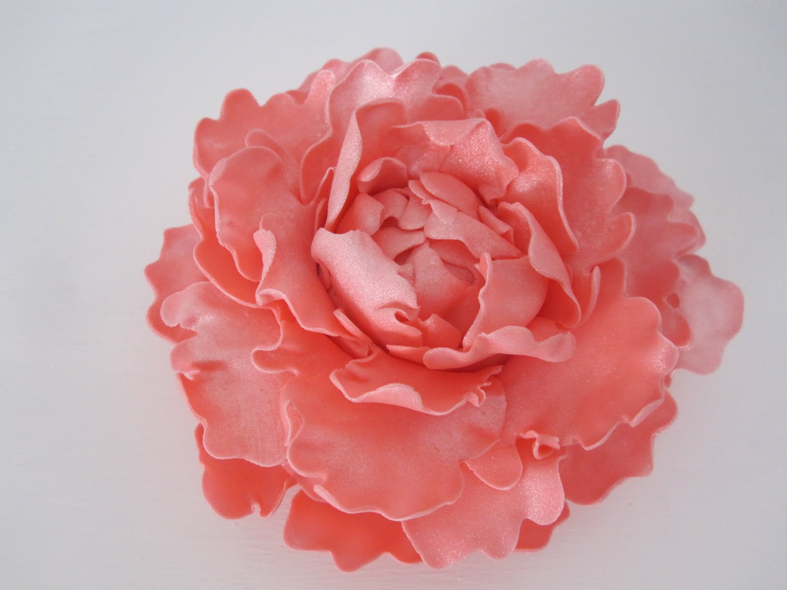 gumpaste peony tutorial {guest post} | Little Birdie Secrets