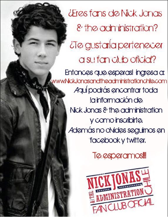 Nick Jonas y la Administration Chile