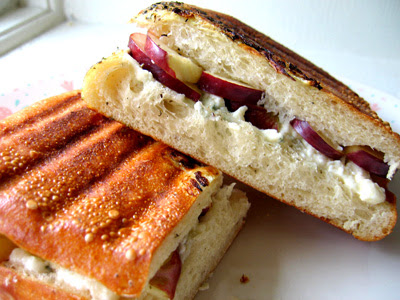 Passionate Eater: Working Eater Series: Apple and Gorgonzola Panini ...