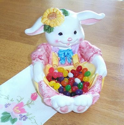 Yellow Rose Arbor: Easter Bunnies