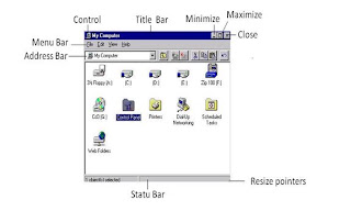 Ms office tutorials 2007: Structure of a windows