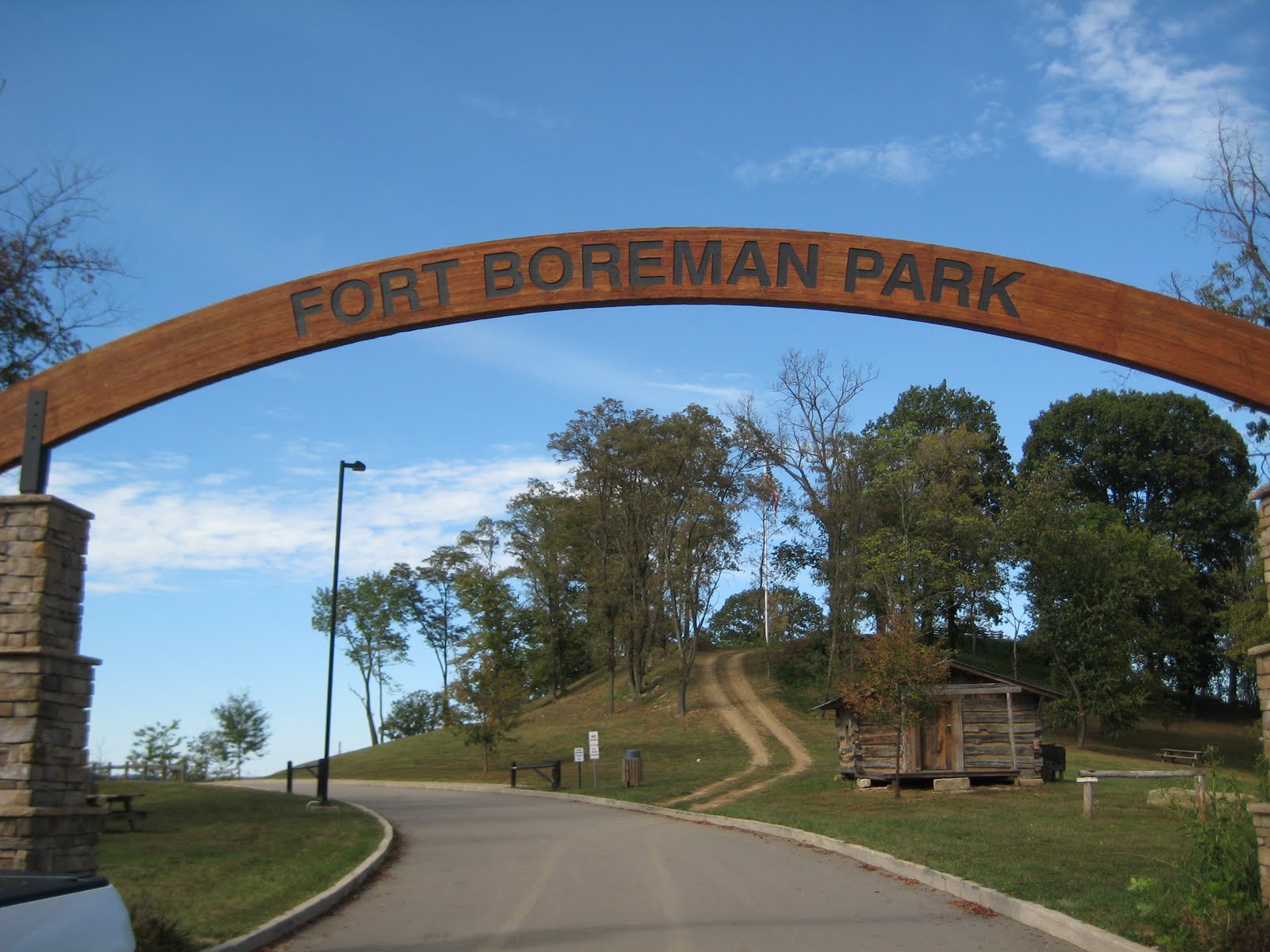 McGees Adventures: FORT BOREMAN PARK