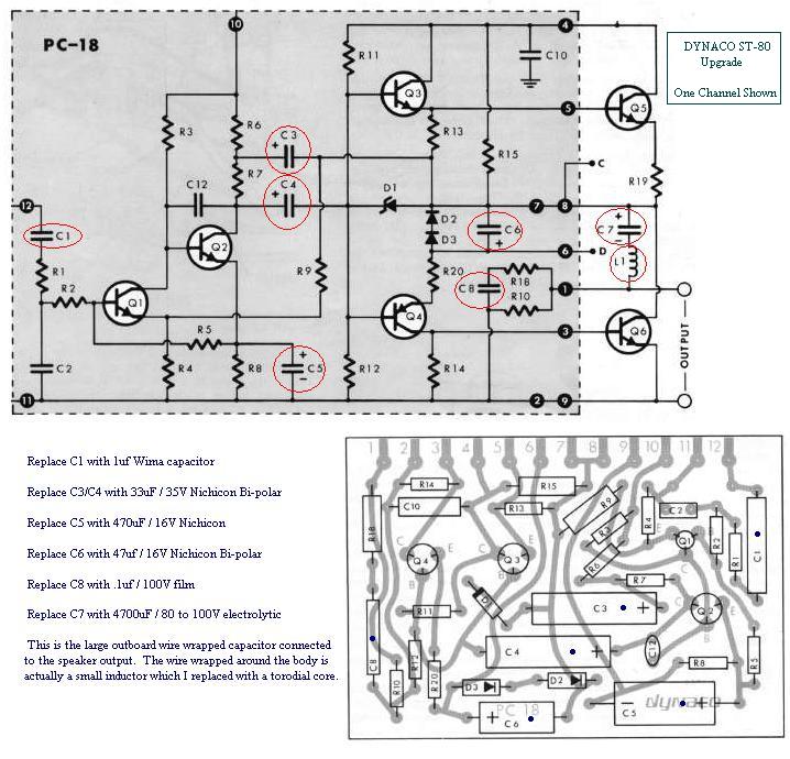 6th Street Bridge: Upgrading the Dynaco ST-80 power amplifier