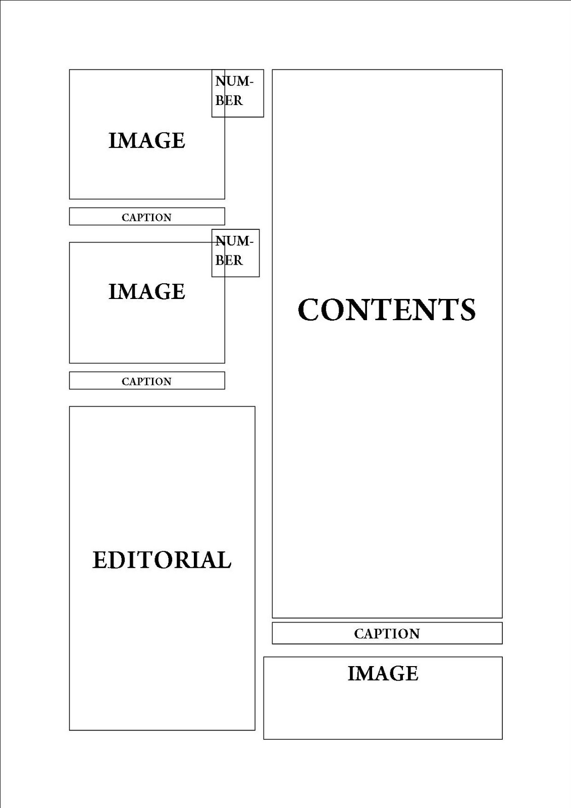 Media Coursework: Cover and Contents Designs