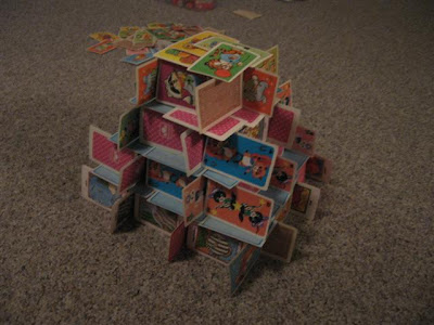 Musings and Happenings: Card Towers