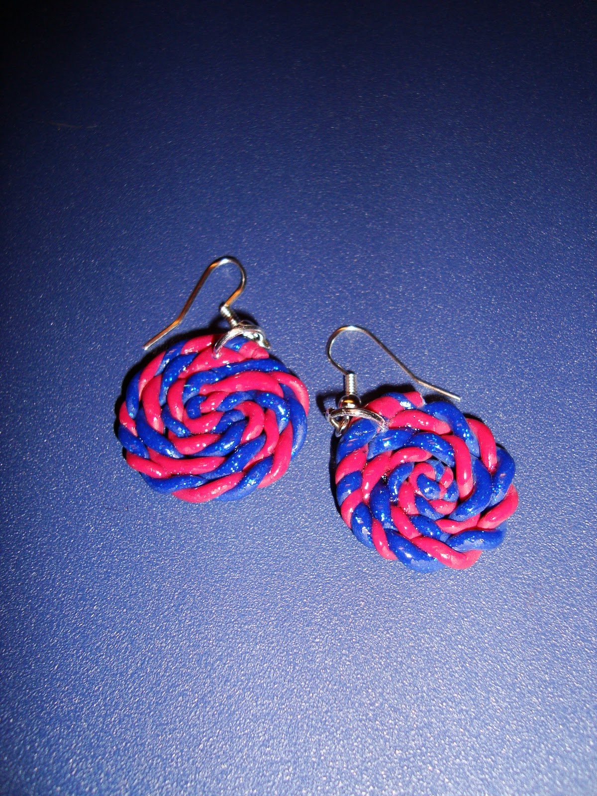 Pasiunea culorilor: Cercei fimo