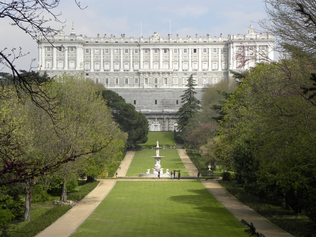Travels - Ballroom Dancing - Amusement Parks: The Royal Palace, Madrid