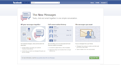 The New Messages - New Feature from Facebook | Social Marketing Media Blog