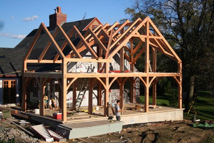 Shelter Blog: Timber Frame Additions