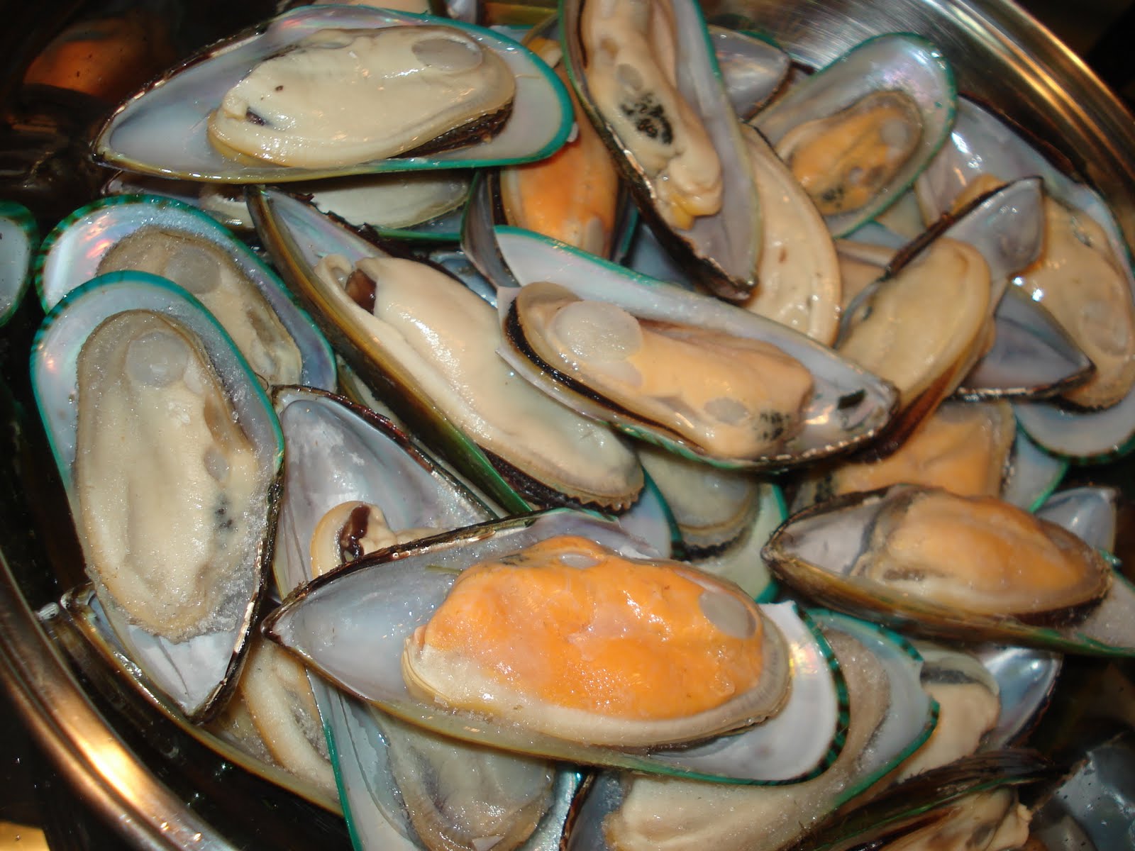 DE BARRIGA NO FOGÃO : MEXILHÃO 1/2 CONCHA À BULHÃO PATO...