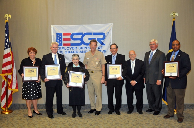 Five X Five: VADM Debbink, ESGR Honor Outstanding Navy Reservist Employers