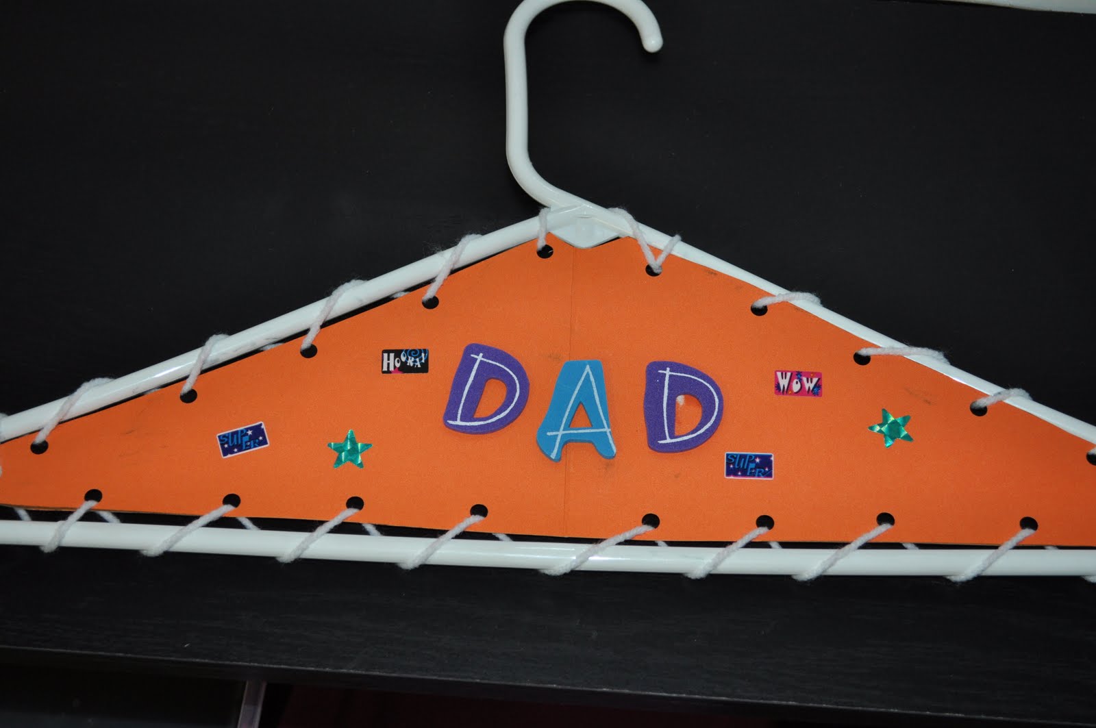 Father's Day Hanger Craft - Kids Activities | Saving Money | Home ...