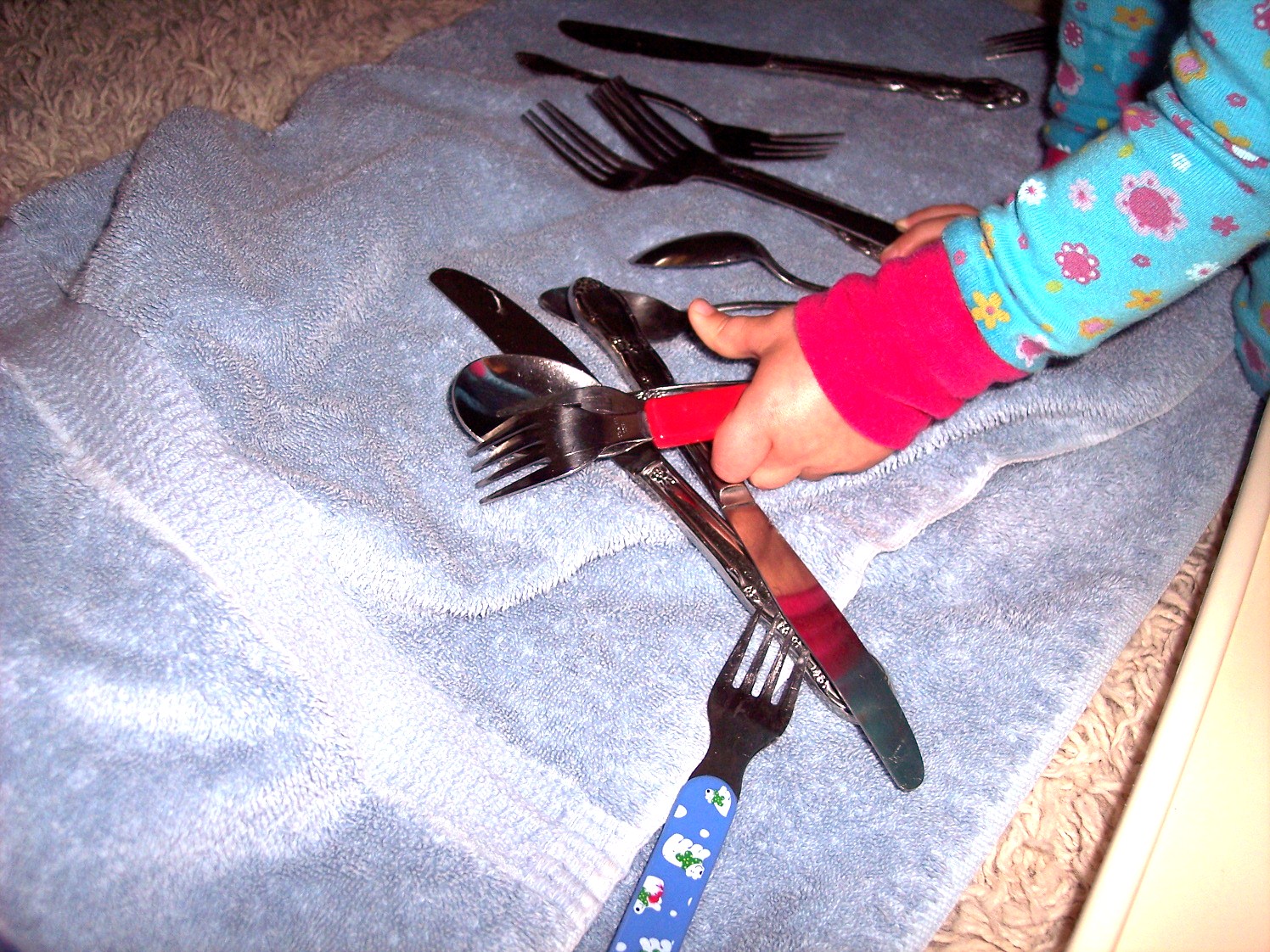 Utensil Sort (Unloading the Dishwasher) - Kids Activities | Saving ...