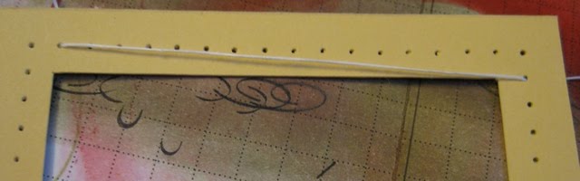 Stamp-n-Design: String Art Yellow Rose