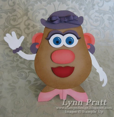 Stamp-n-Design: Mr. & Mrs. Potato Head Cards or Game