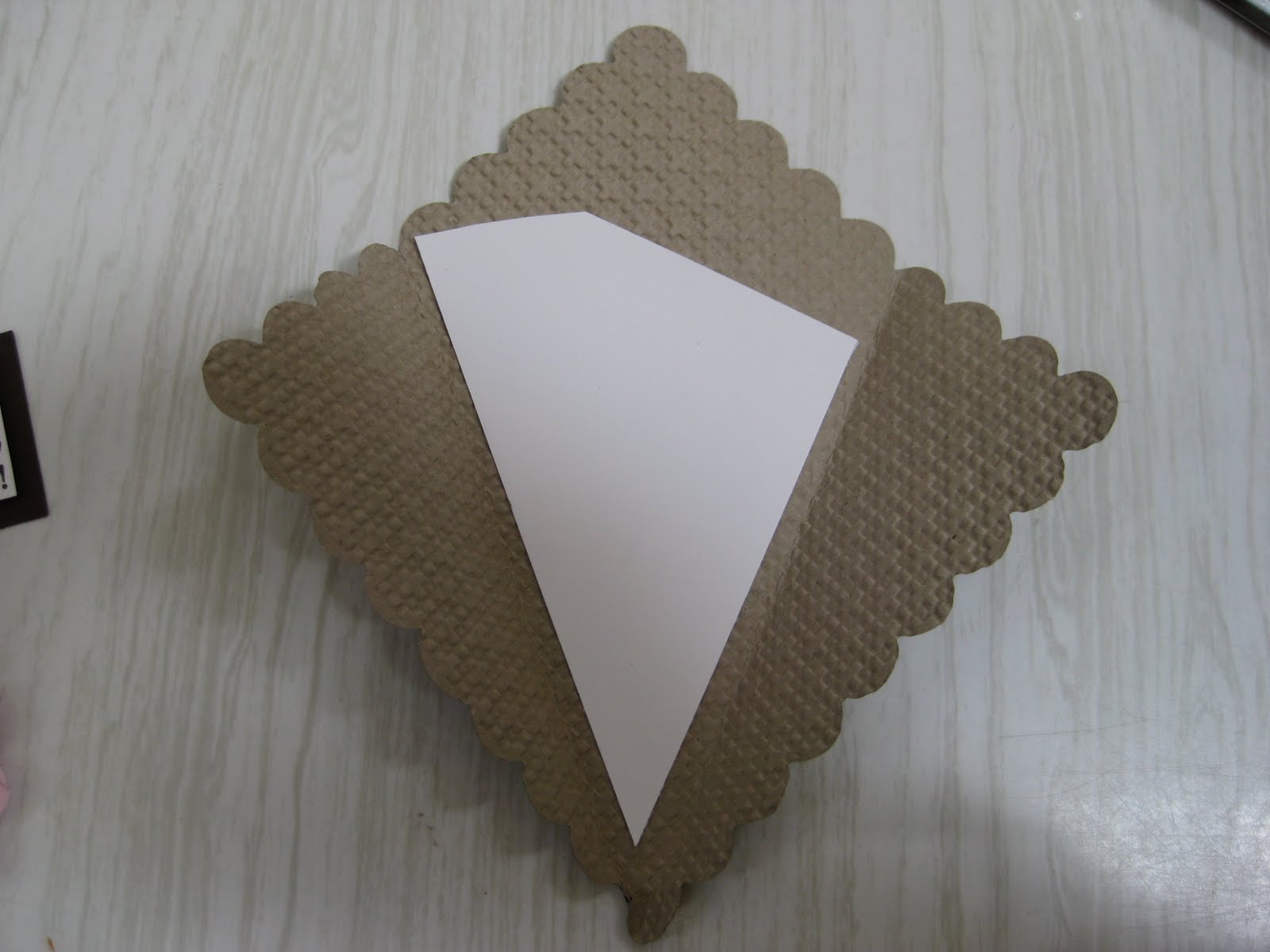 Stamp N Design Ice Cream Cone Card