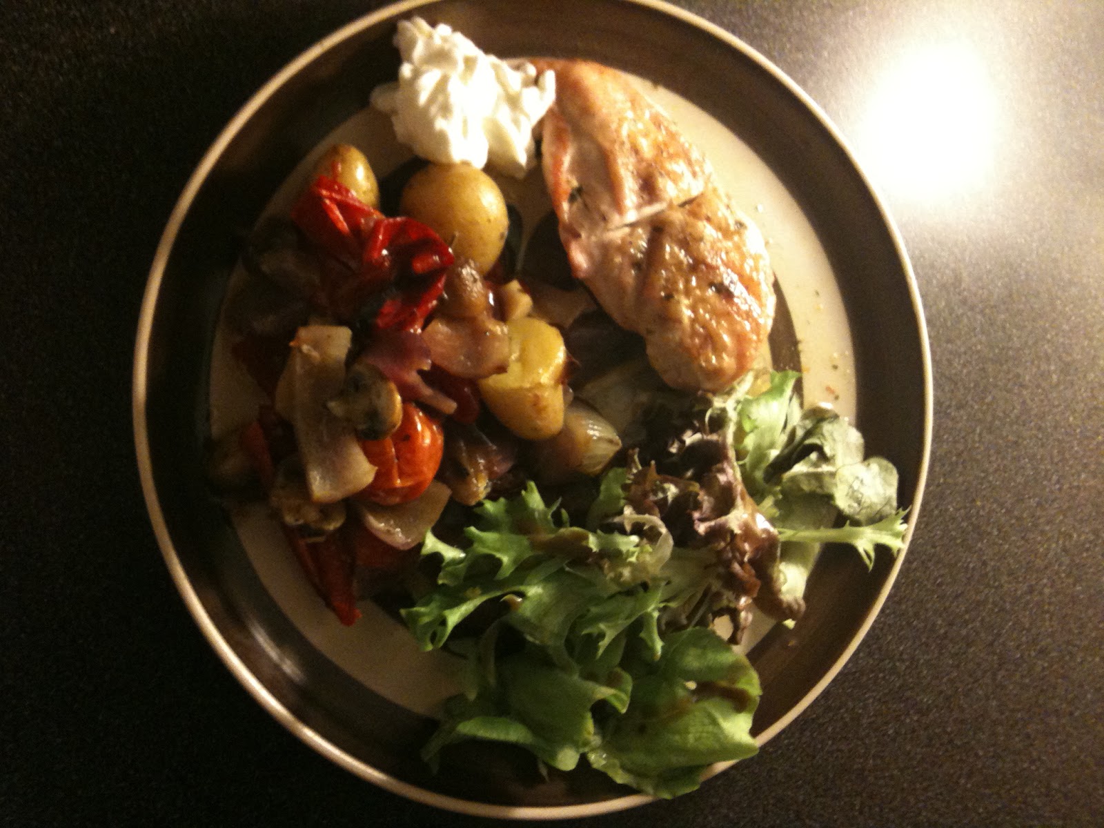 Jaynes Kitchen Chicken And Roast Vegetable Tray Bake