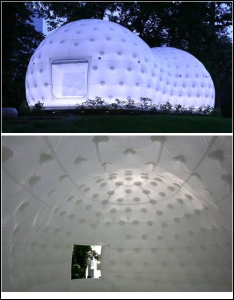 Home-air balloons. Review of inflatable architecture
