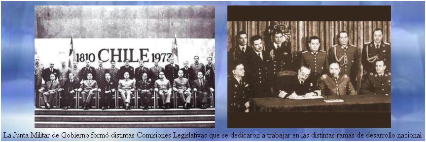 Chile-Pinochet-Nuestro: JUNTA MILITAR