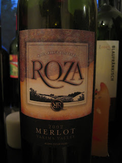 WINOGRAPHY: ROZA RIDGE - MERLOT