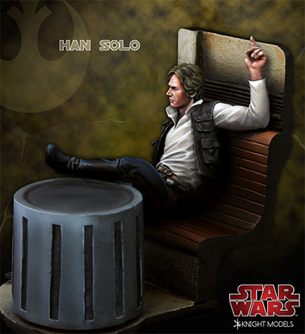 Star Wars Miniatures: kit Han Solo Cantina