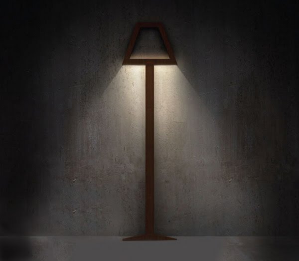 peppermags: Lighting: Flat Lamp