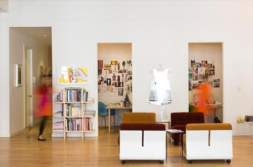 peppermags: Interior: Lisa Perry NY Loft