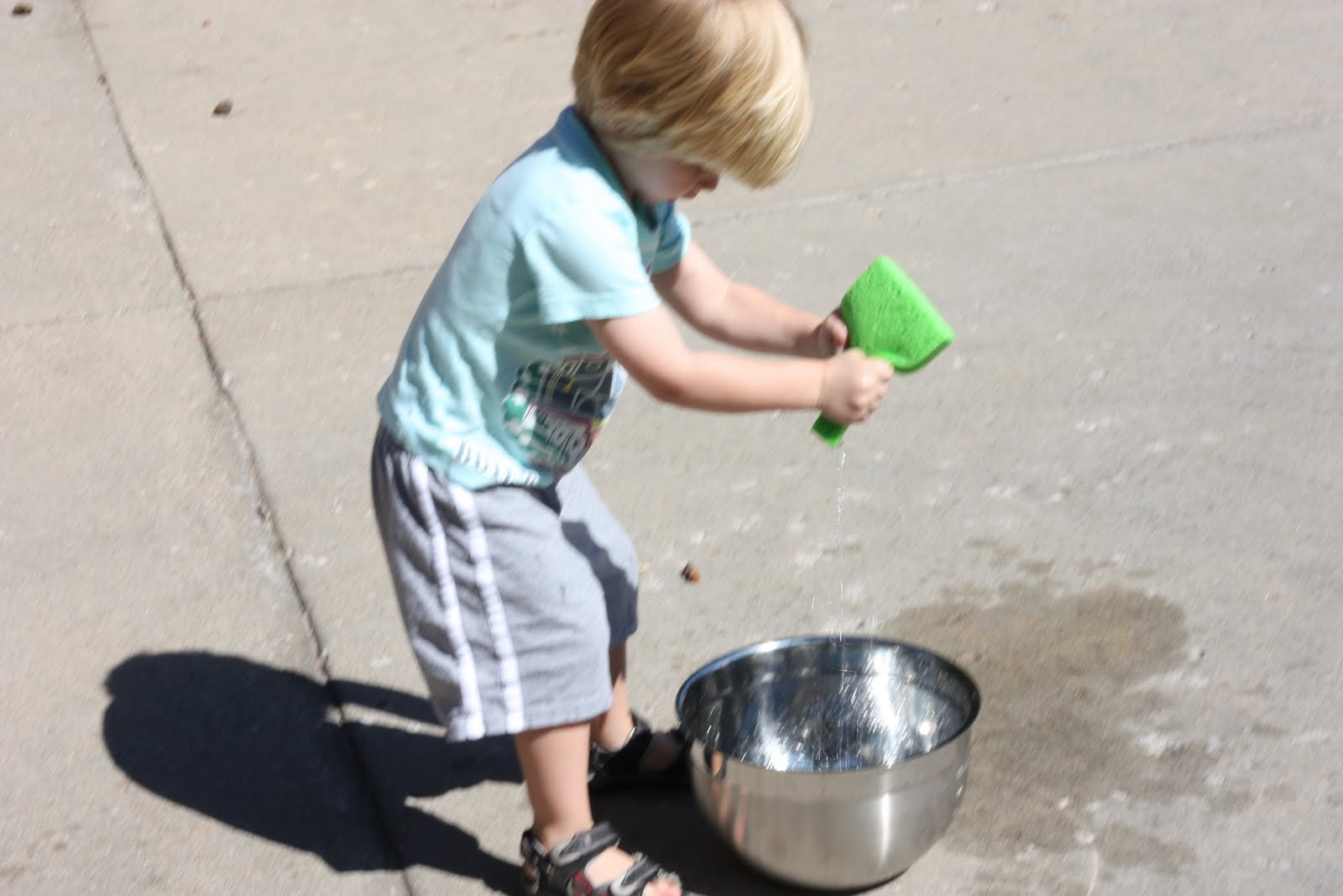 Sponge Relay - I Can Teach My Child!