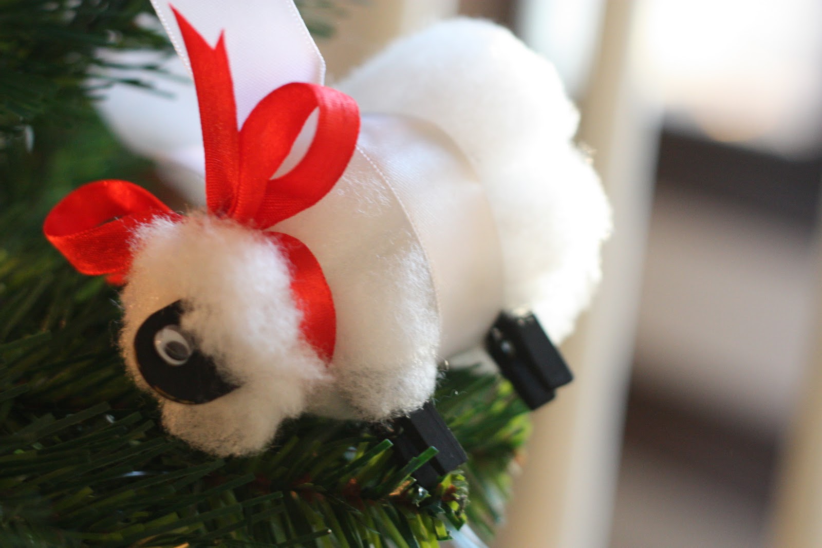 Sheep Ornaments: Easy Christmas Sheep Craft - I Can Teach My Child!