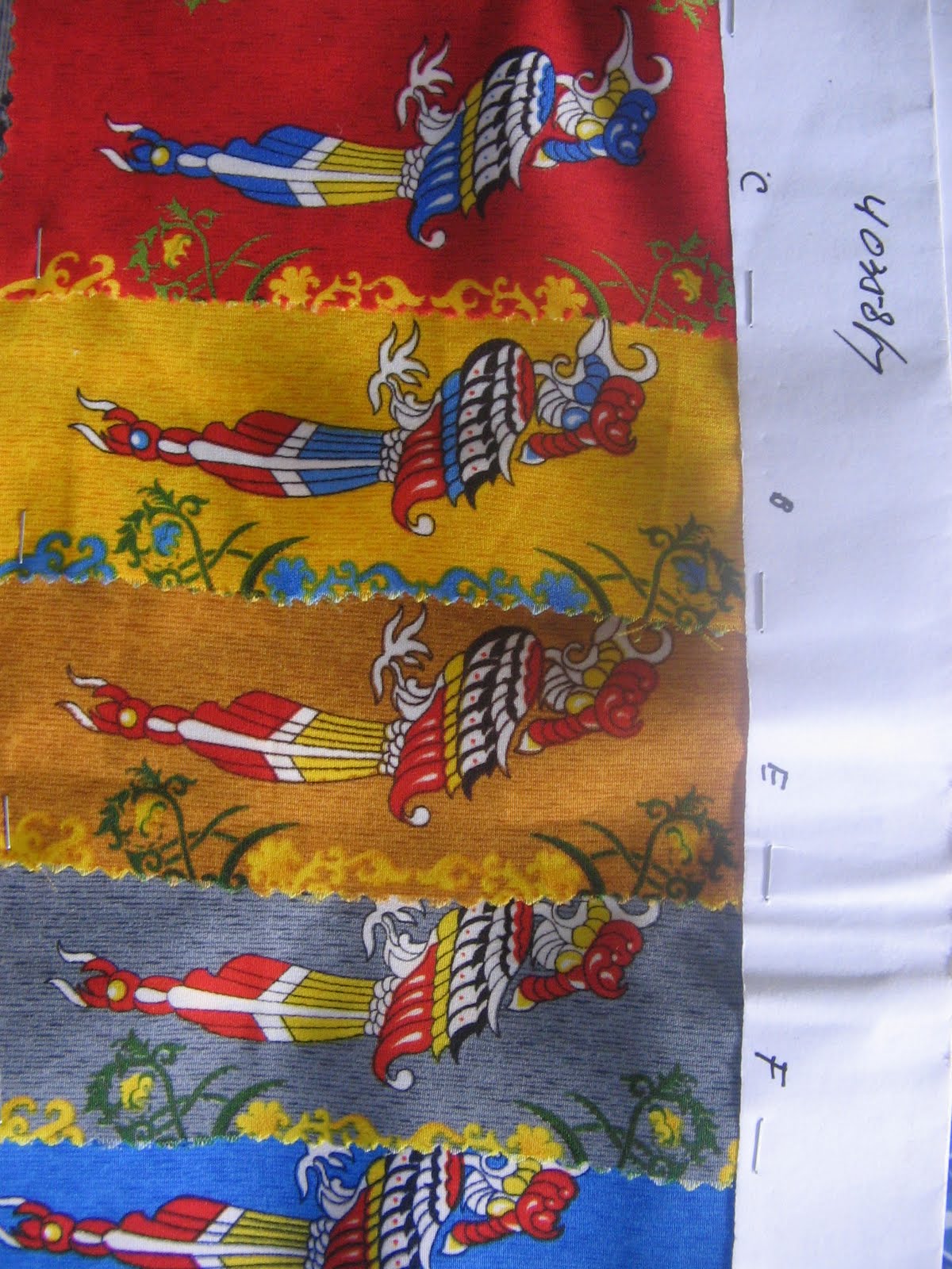 Batik Motif Dayak Khas Kalimantan, : Batik Motif Burung Enggang