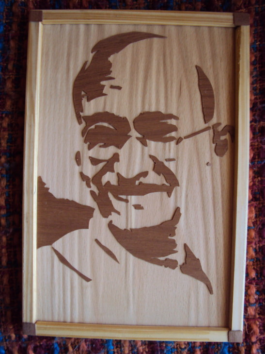 .:Quipu-Macramé:.: Cuadro de Madera Calada en cedro y haya