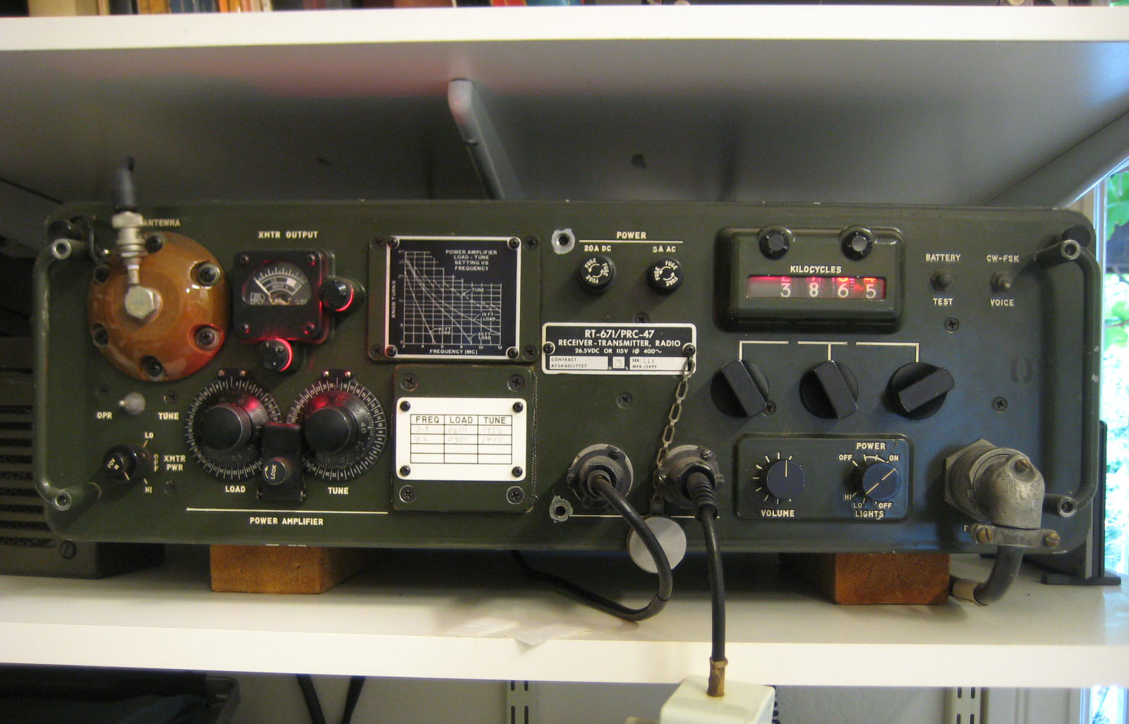 K6JCA: PRC-47 Modifications