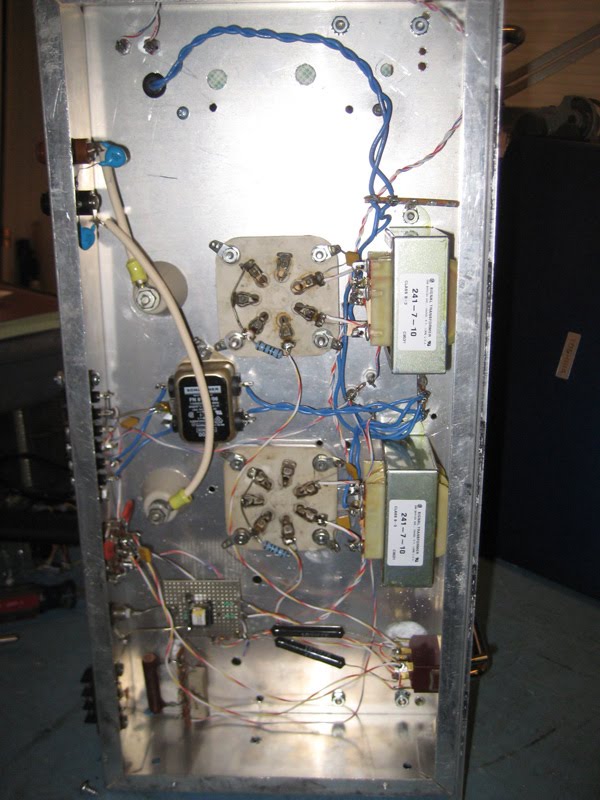 K6JCA: AM Transmitter, 813 Style, Part 2 (Modulator Deck)