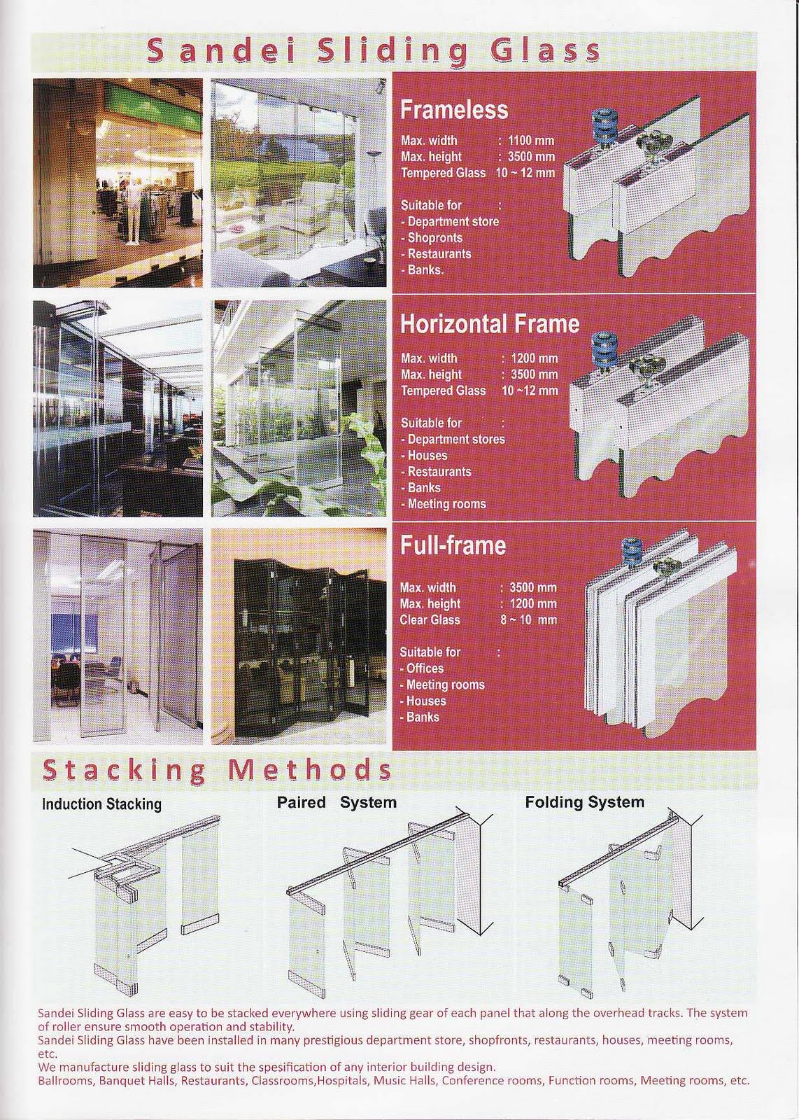 Sandei Sliding Walls and Blinds – Building Materials