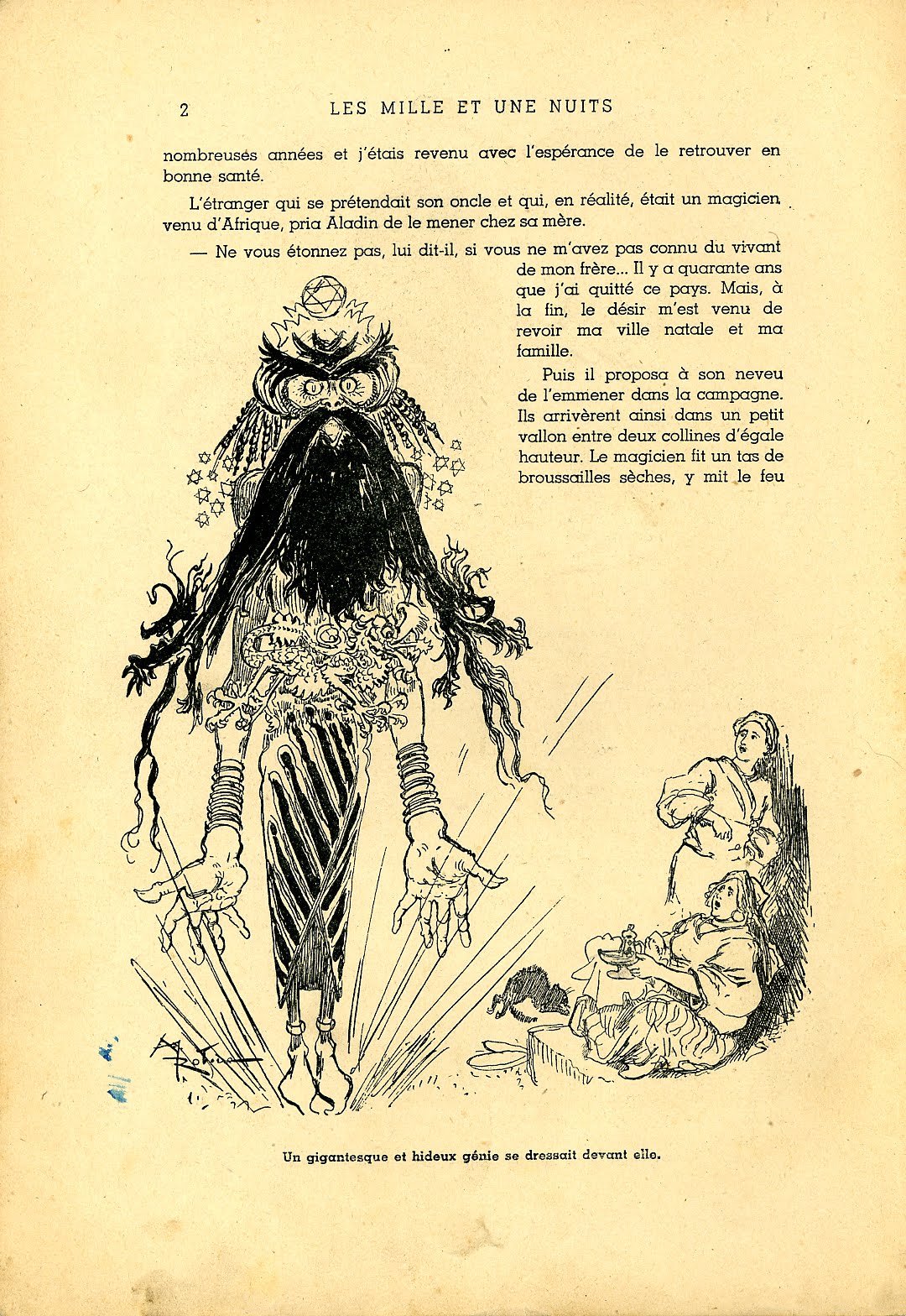 Le DESSIN !: Albert Robida et Aladin ou La Lampe Merveilleuse