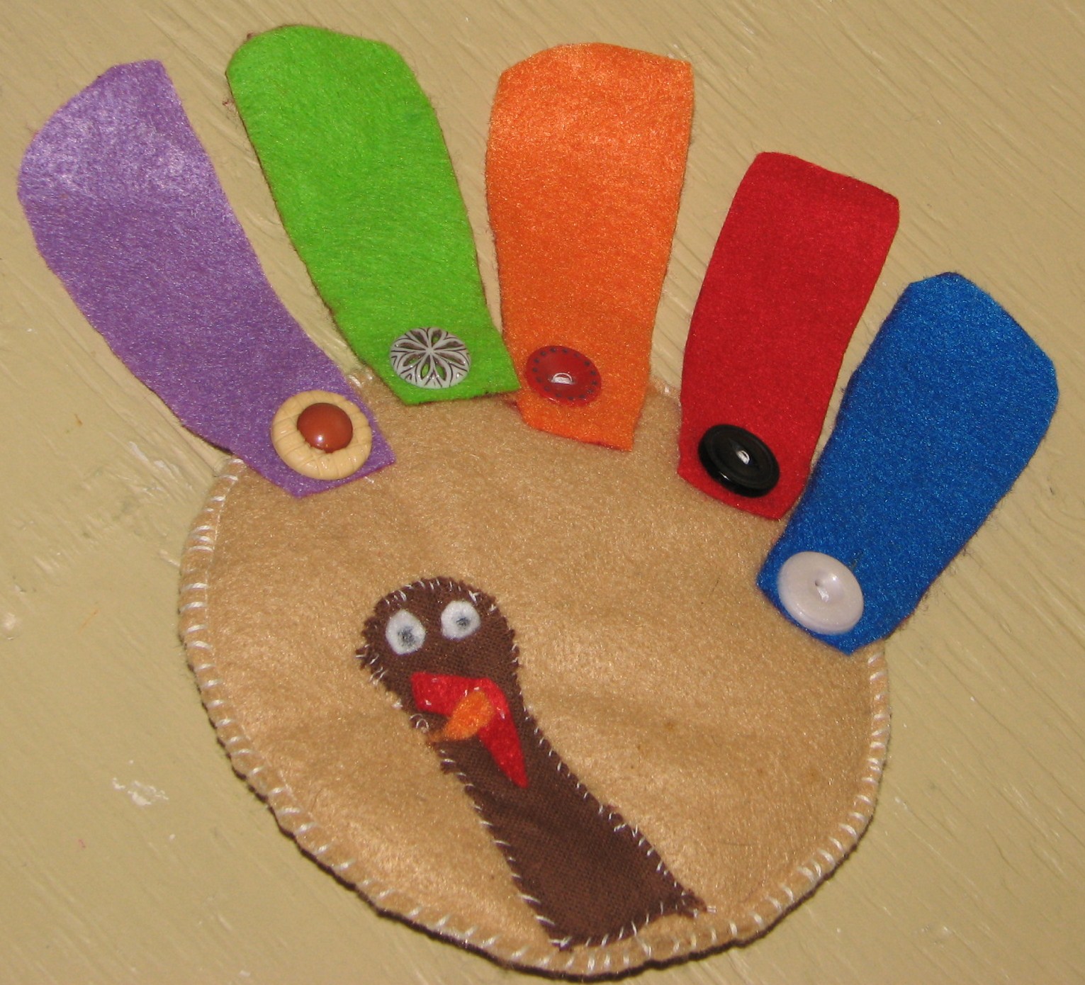 Button Turkey - The Activity Mom