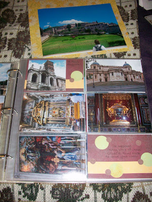 Katerfly Creations: Italy Scrapbook- A Work In Progress