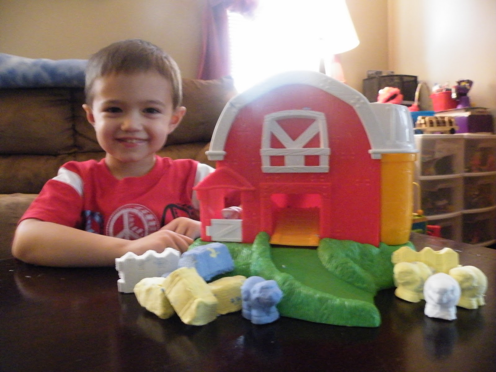 Long Island Mom x 2: Big Barnyard Moon Dough Review & Giveaway - CLOSED