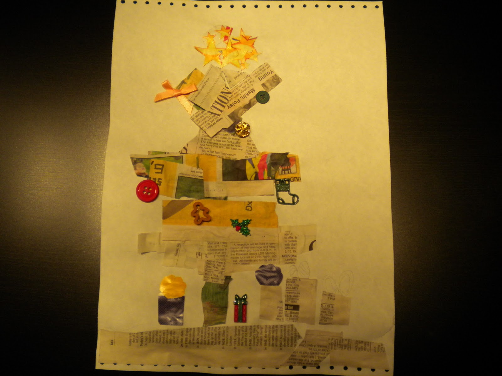 Just the 4 of us: Newspaper Projects