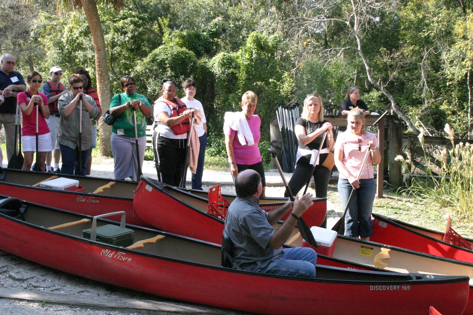 Canoe Escape on the Hillsborough River: Tampa Bay and Company outing