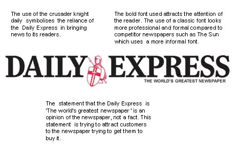 Media A2 Coursework: Newspaper Logo's