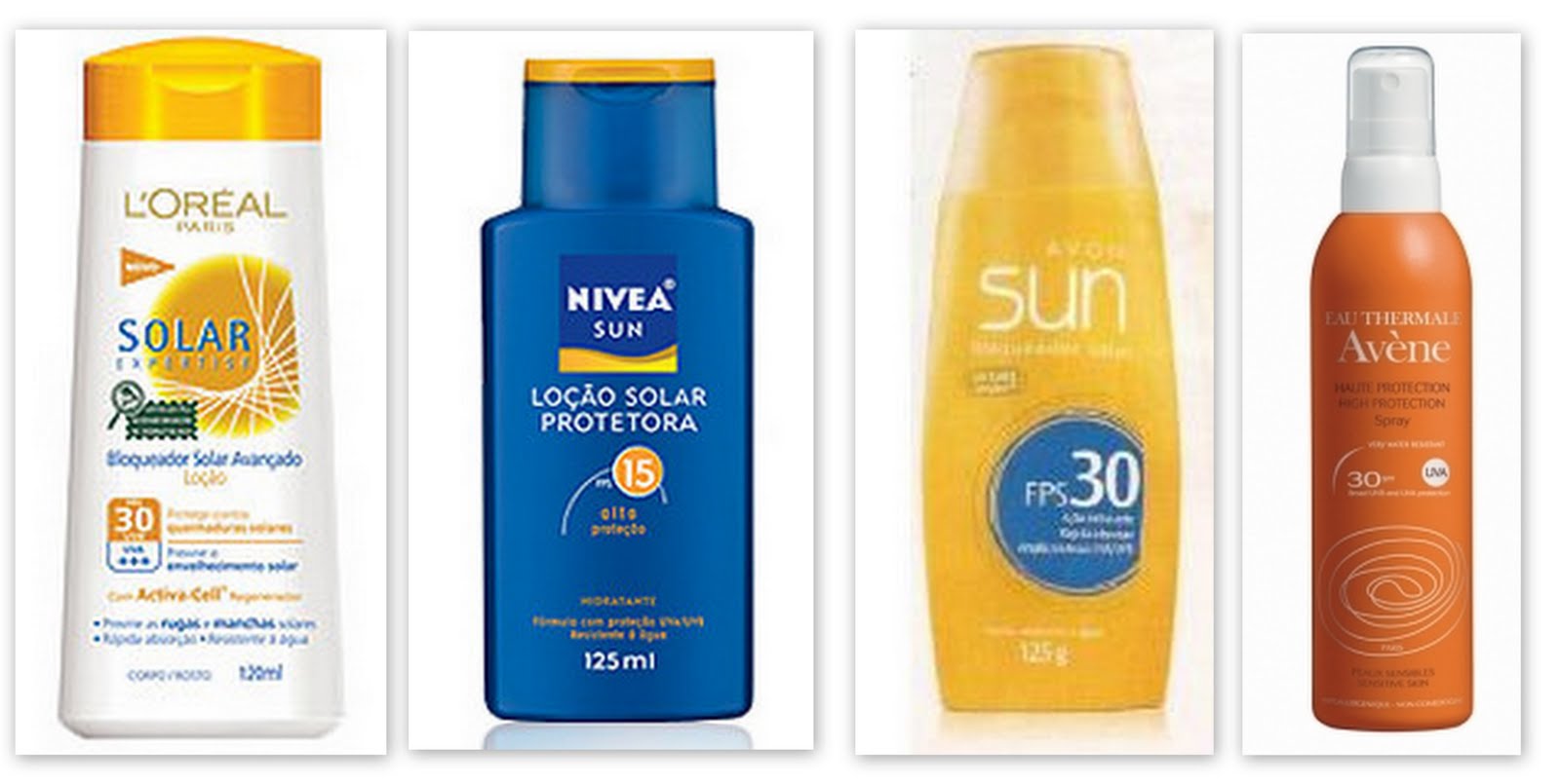 Estilo L: Use filtro solar...