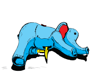 Chris Rall: elephant gun