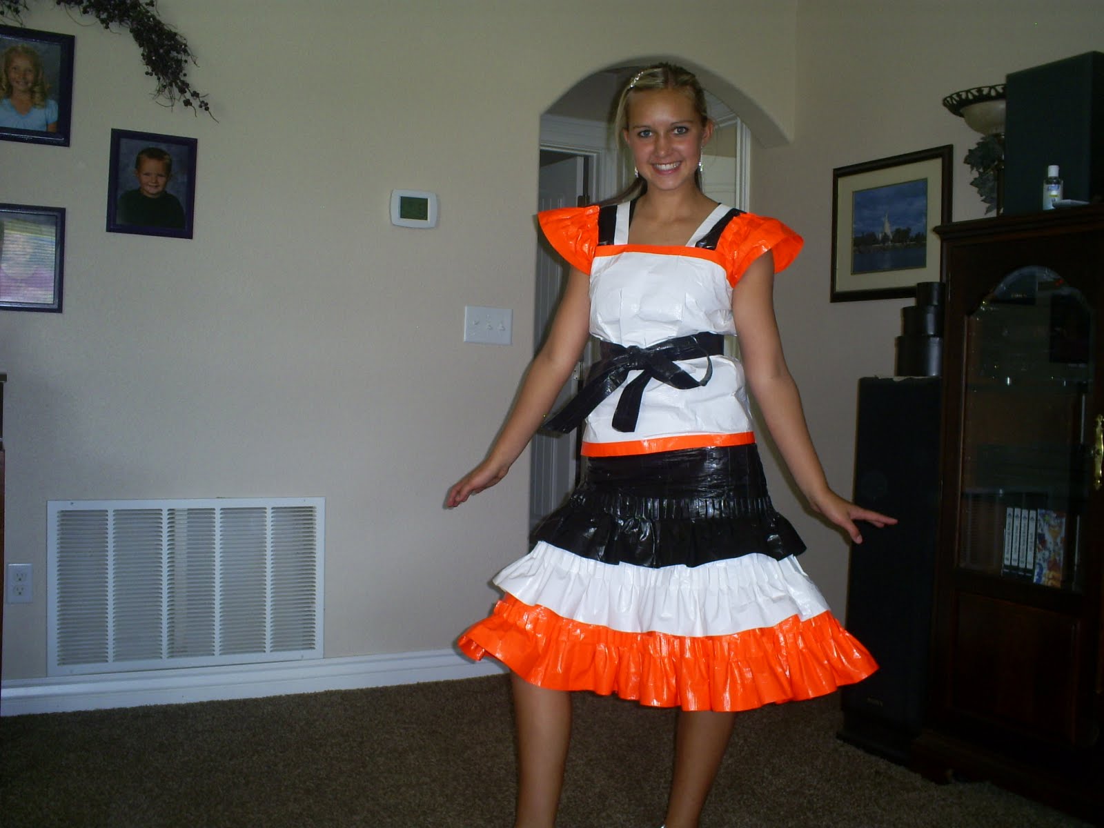 Brookie Bee: Duct Tape Dress